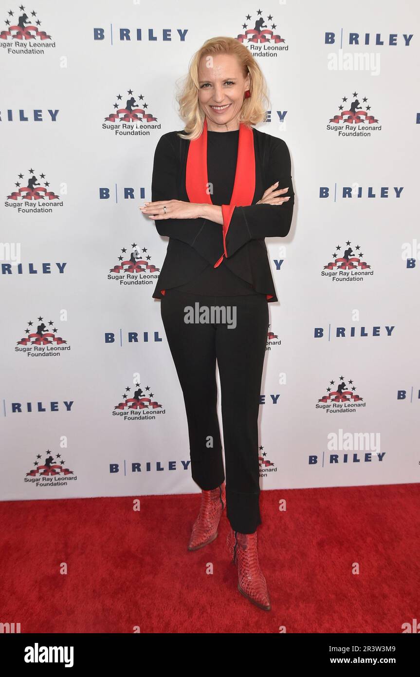 Daisy Lang arrives at the 12th annual Sugar Ray Leonard Foundation "Big ...