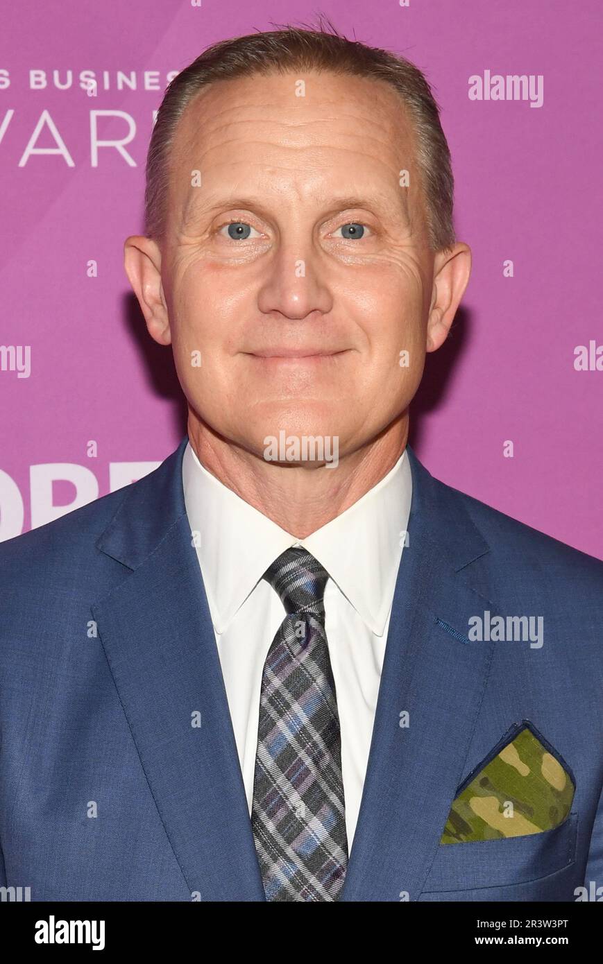 New York, USA. 24th May, 2023. FOX Sports CEO and EP Eric Shanks ...