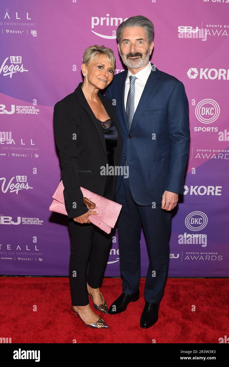 New York, USA. 24th May, 2023. Randi Pollack and Sports Executive ...