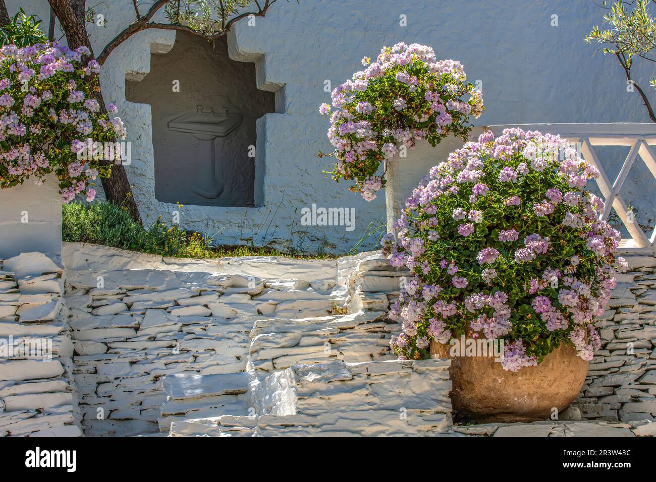 The Cadaques village and the roof of the house of Salvador Dali Stock ...