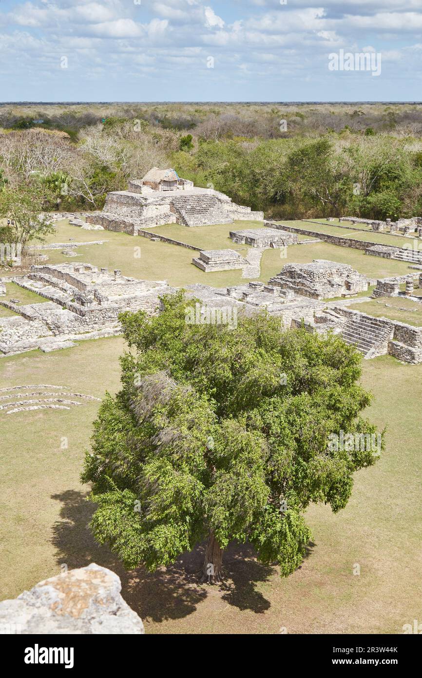 Mayapan, the last of the great Mayan cities, was built as a smaller ...