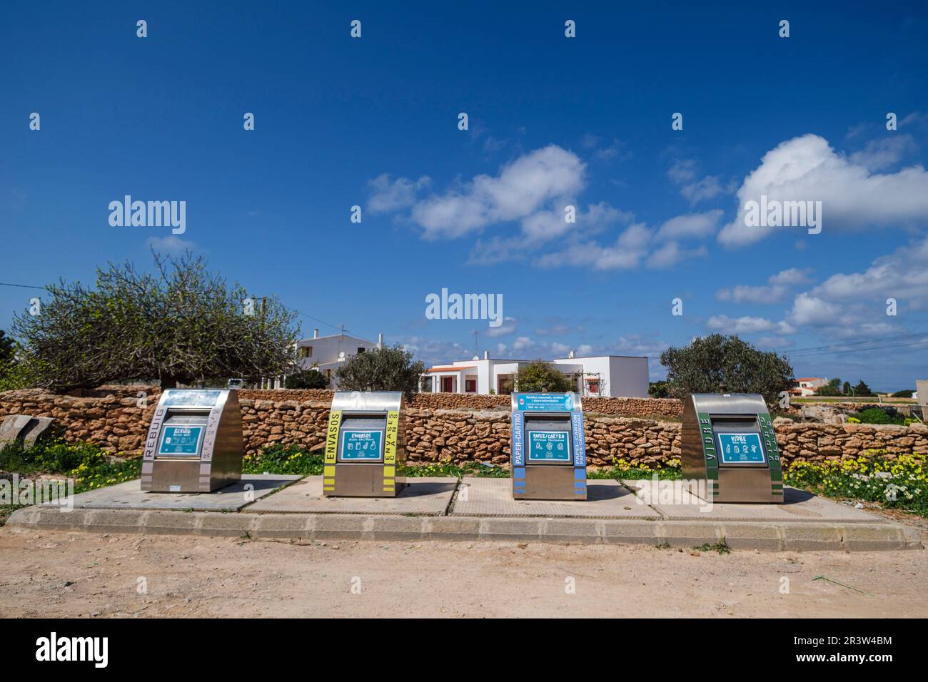 Waste collection infrastructure Stock Photo - Alamy