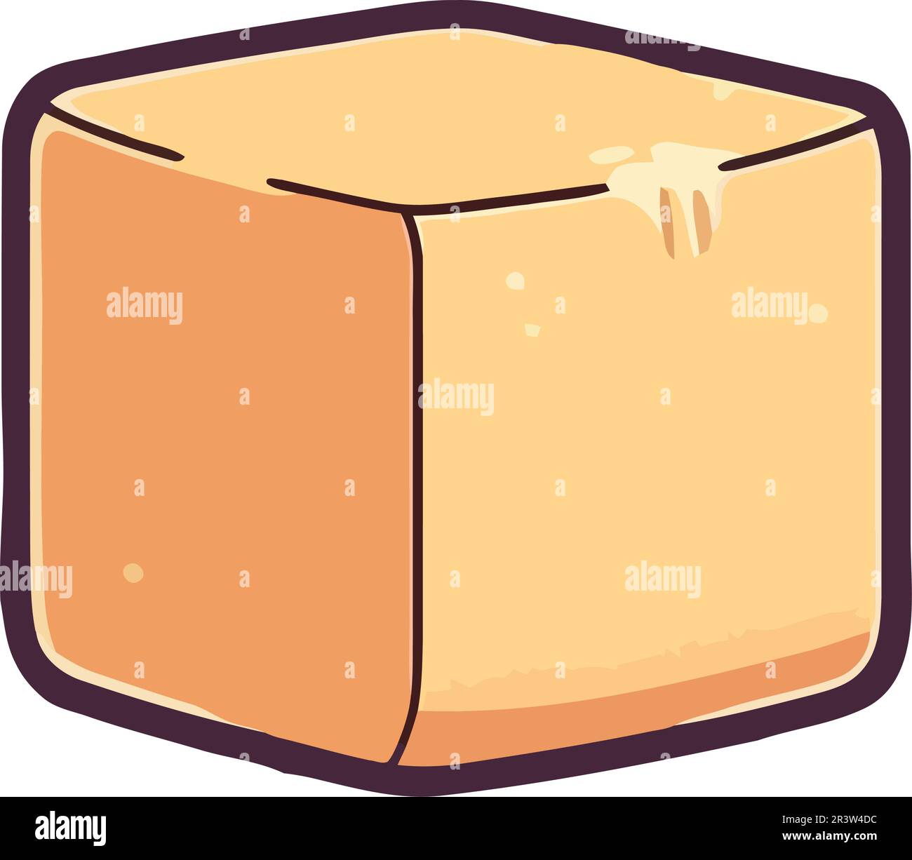 Cartoon cheese food snack Stock Vector Image & Art - Alamy