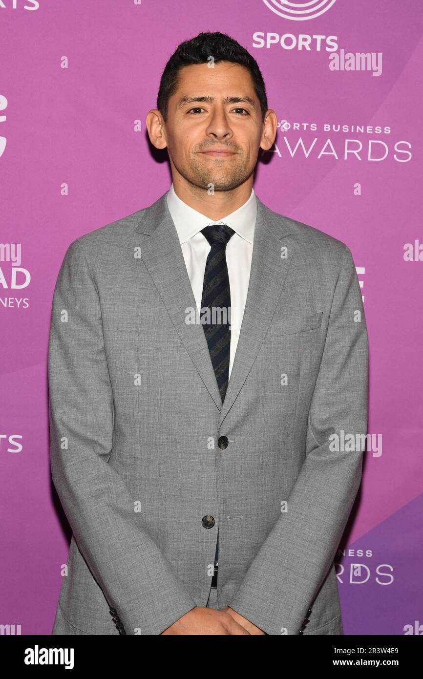 New York, USA. 24th May, 2023. Rick Pineda, Director of Sports for ...