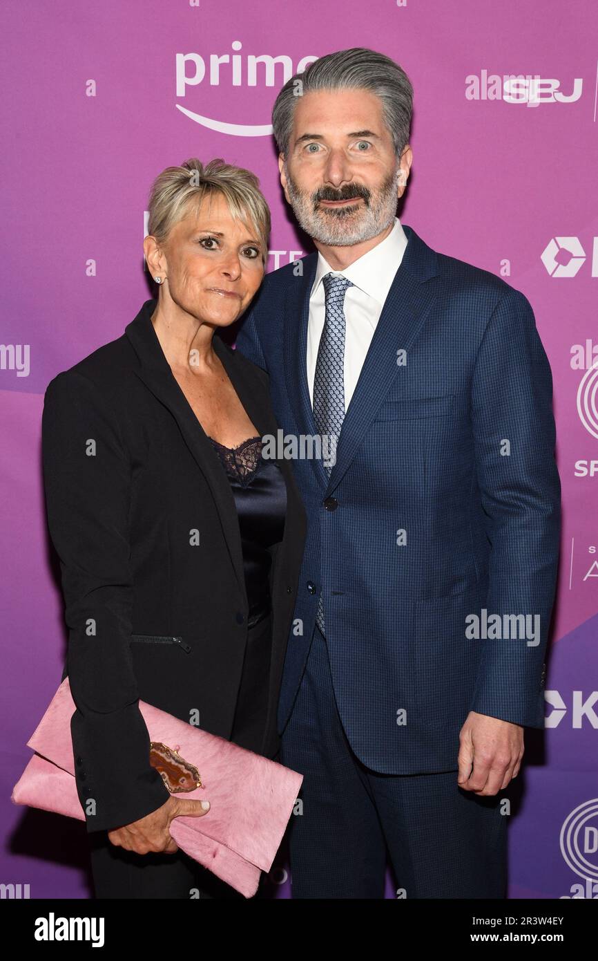 New York, USA. 24th May, 2023. Randi Pollack and Sports Executive ...