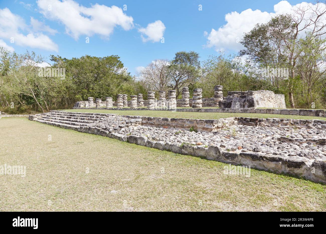 Mayapan, the last of the great Mayan cities, was built as a smaller ...
