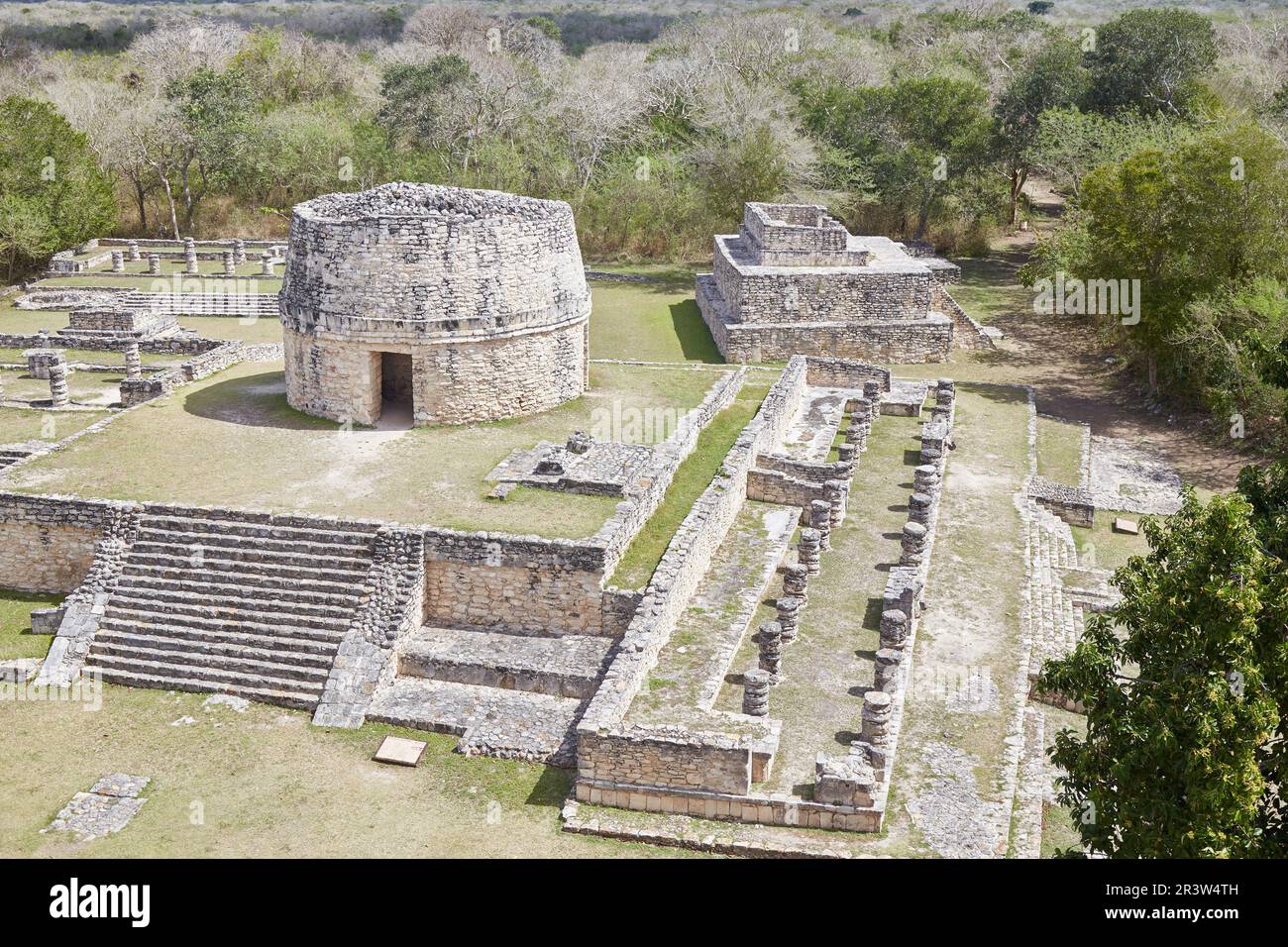 Mayapan, the last of the great Mayan cities, was built as a smaller ...