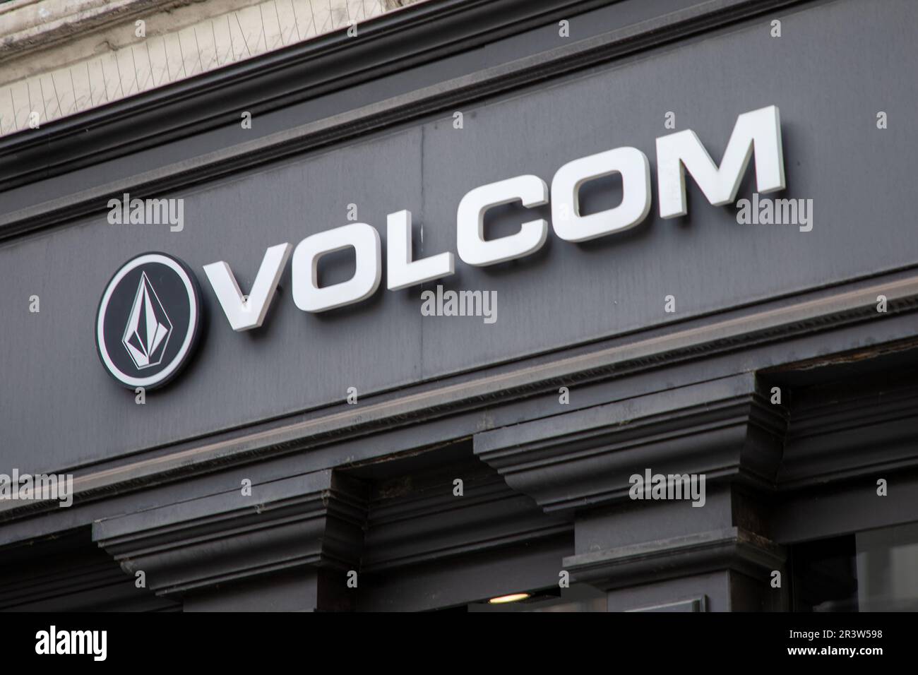 Bordeaux , Aquitaine France - 05 19 2023 : volcom store brand logo and ...