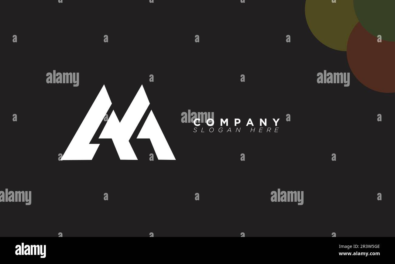 AM Alphabet letters Initials Monogram logo Stock Vector Image & Art - Alamy