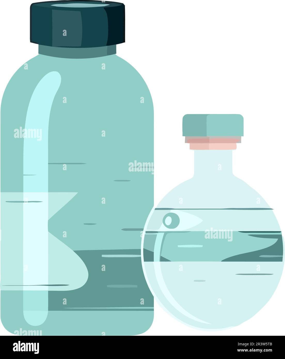 Medicine bottle icon with liquid label Stock Vector Image & Art - Alamy