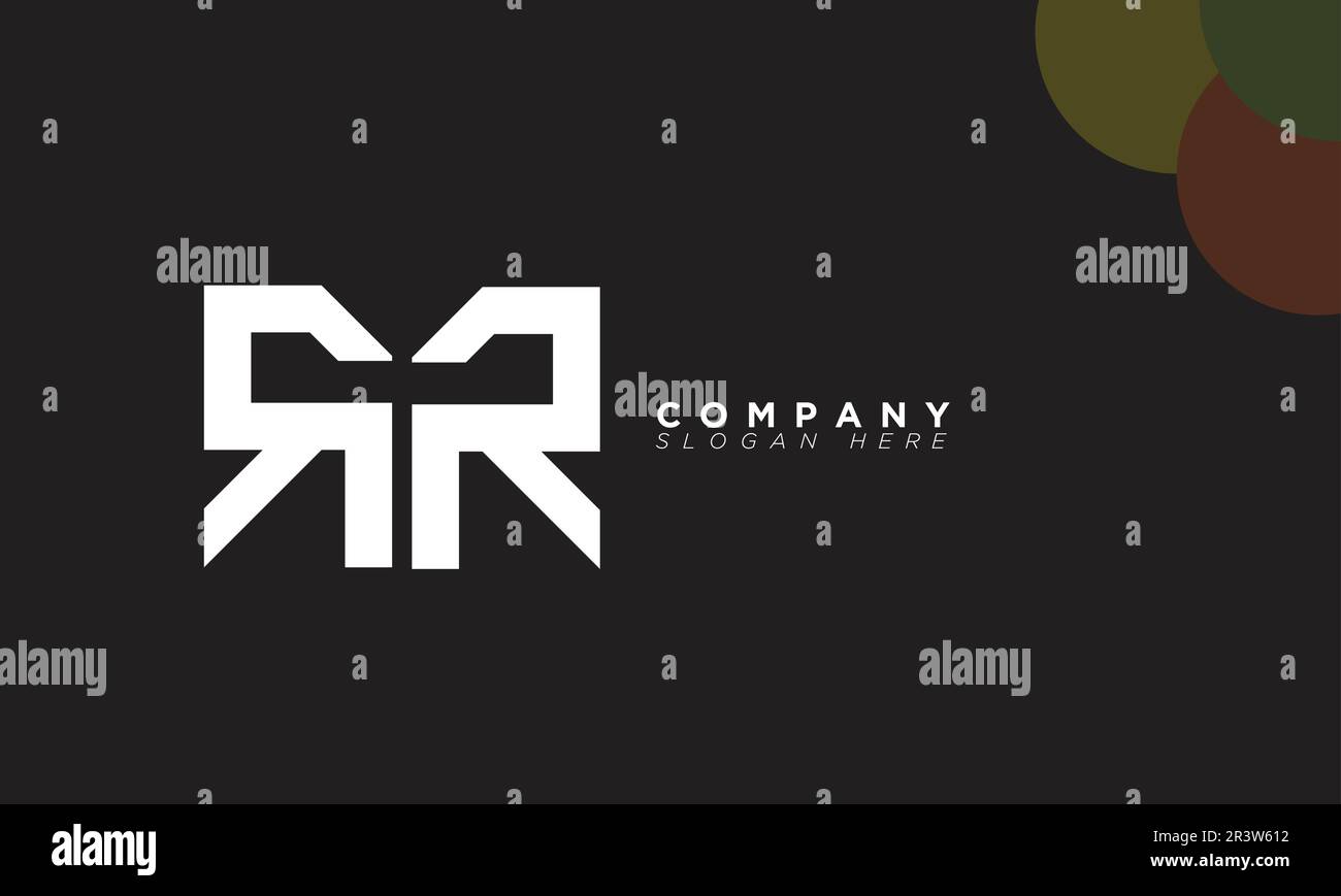 RR Alphabet letters Initials Monogram logo Stock Vector Image & Art - Alamy
