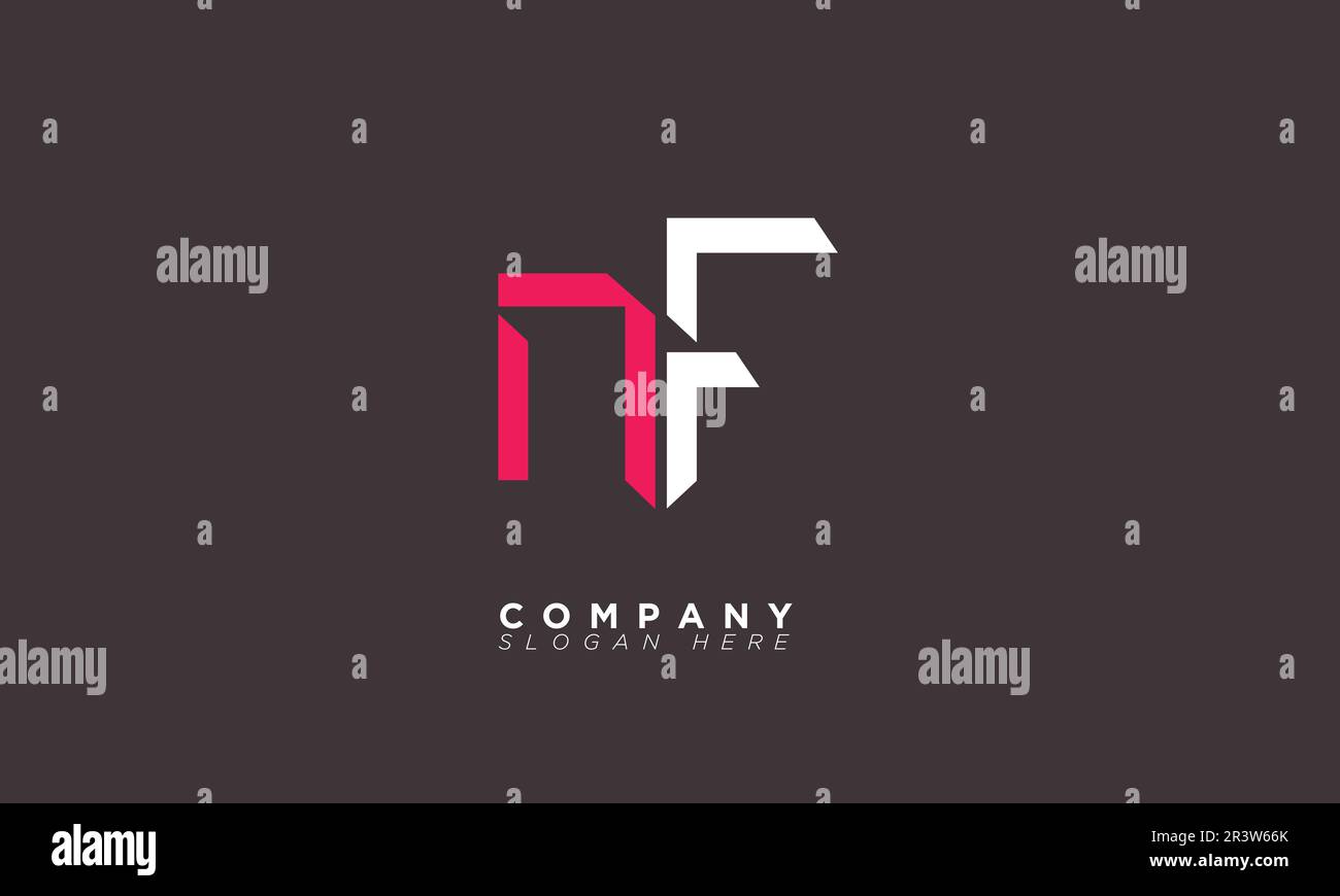 Nf font Stock Vector Images - Alamy
