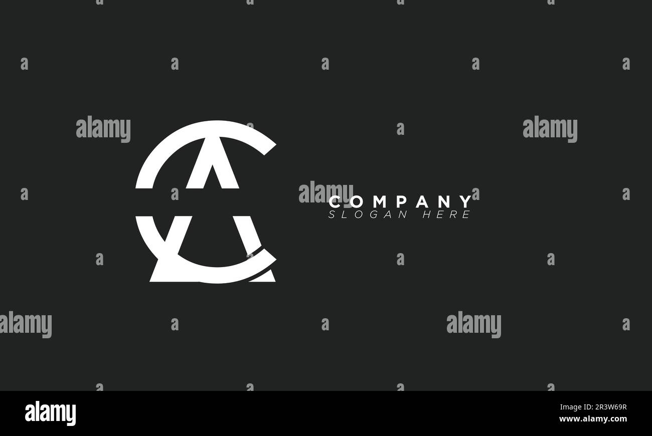 CA Alphabet letters Initials Monogram logo Stock Vector Image & Art - Alamy