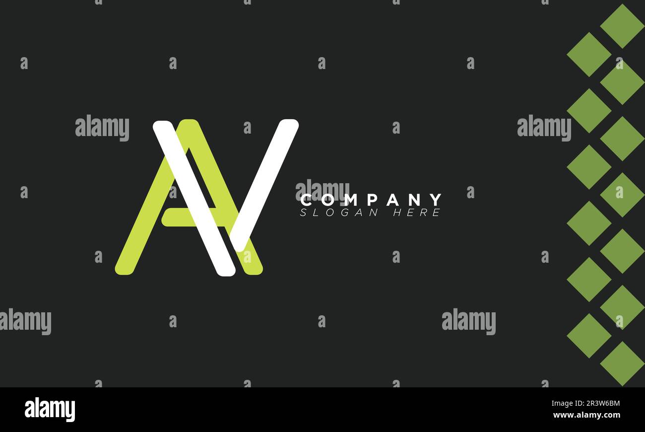 AV Alphabet letters Initials Monogram logo Stock Vector Image & Art - Alamy
