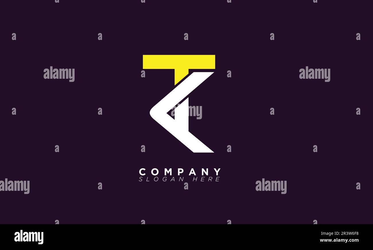 KT Alphabet letters Initials Monogram logo Stock Vector Image & Art - Alamy