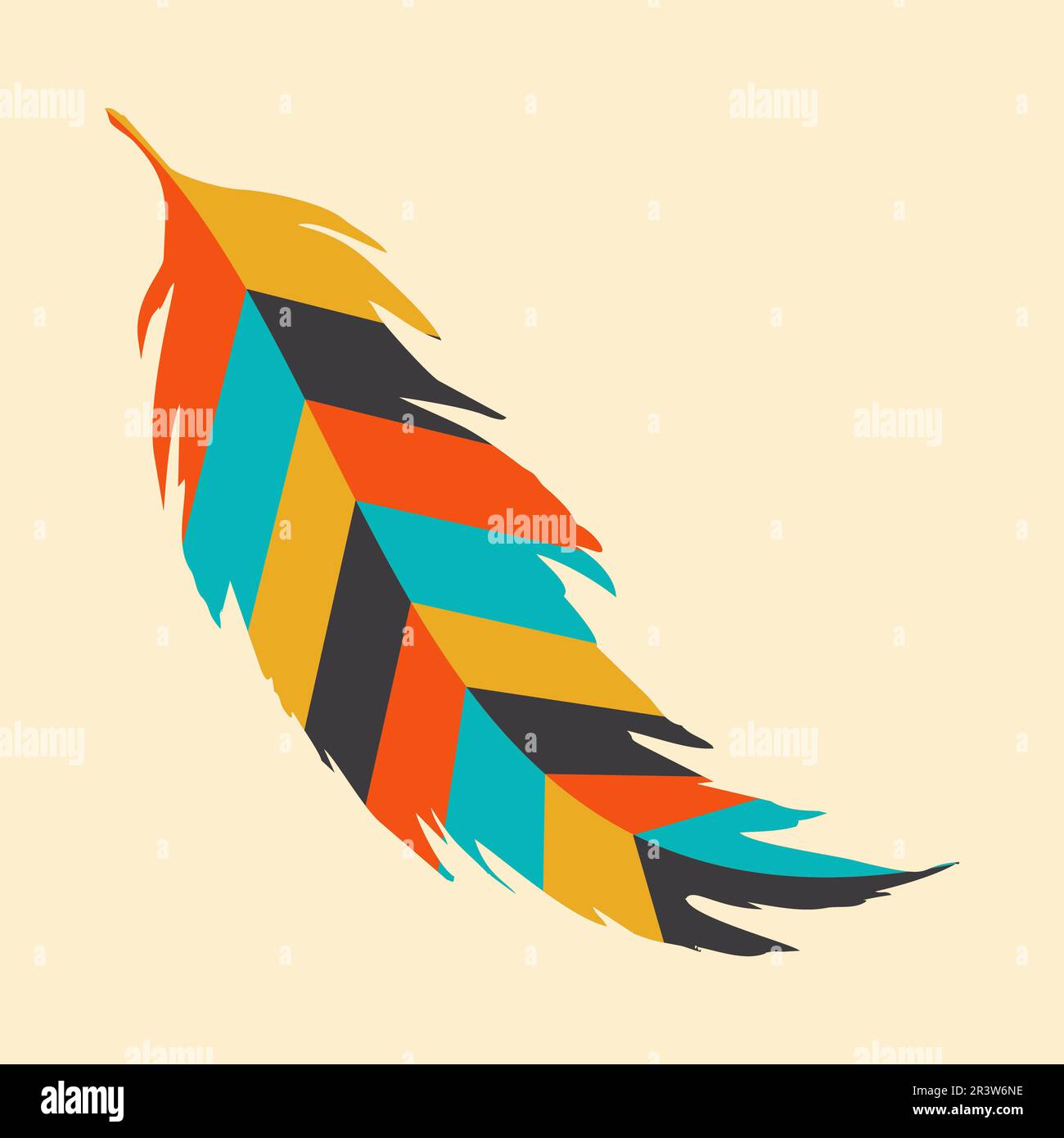 vector feathers with typical apache tribal patterns Stock Vector Image ... vector feathers with typical apache tribal patterns Stock Vector Image ...
