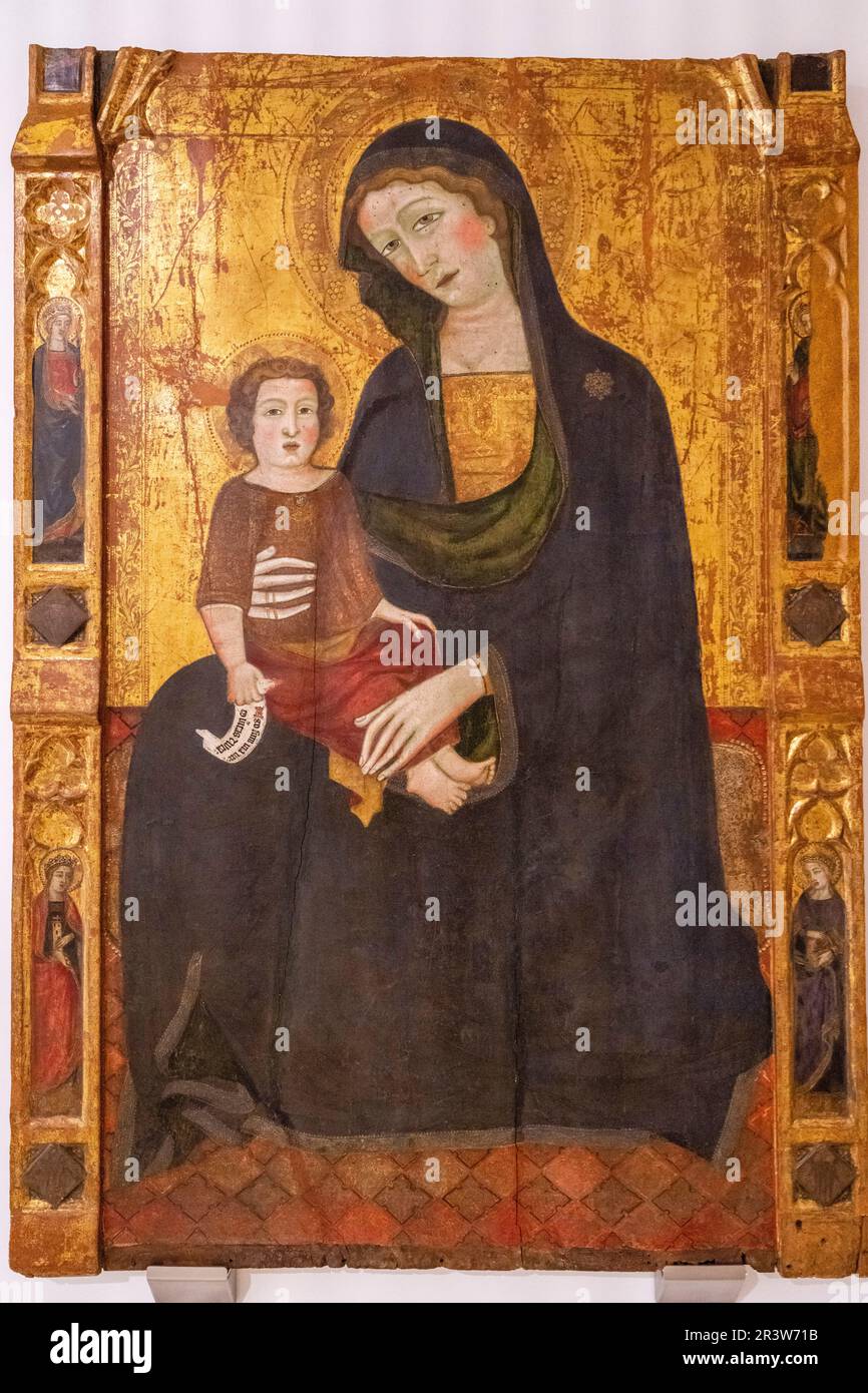 Virgin of Alaro Stock Photo - Alamy