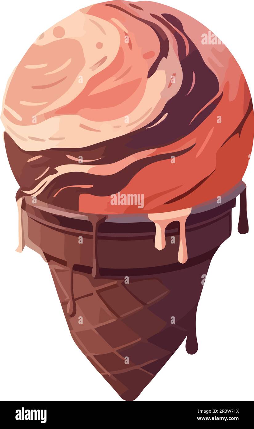 cartoon ice cream sweet Stock Vector Image & Art - Alamy