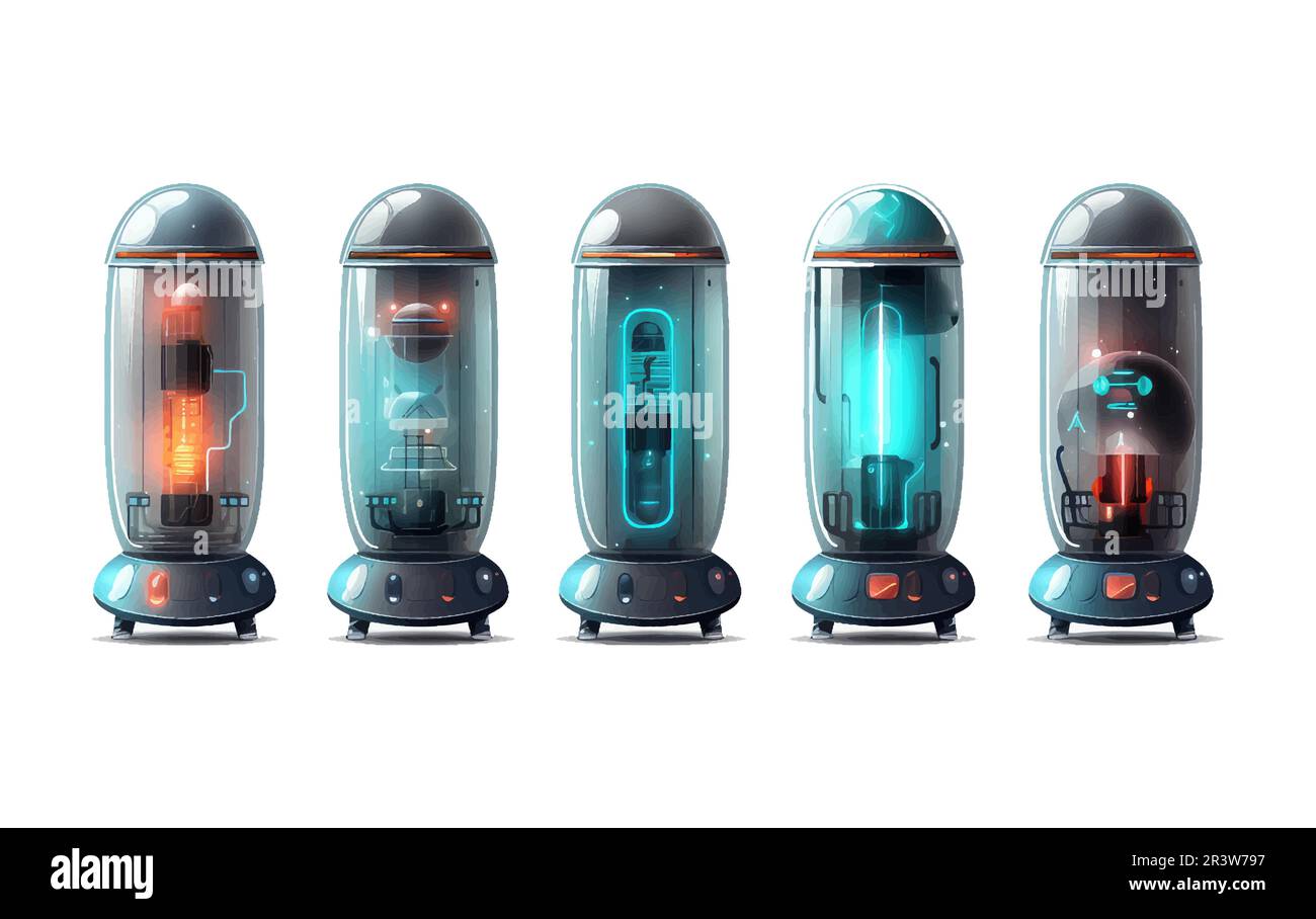 Cryogenics cartoon Cut Out Stock Images & Pictures - Alamy