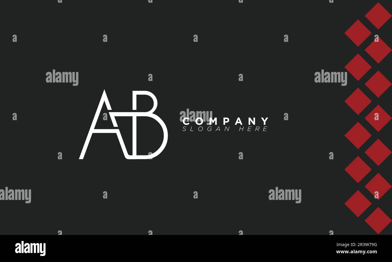AB Alphabet letters Initials Monogram logo Stock Vector Image & Art - Alamy