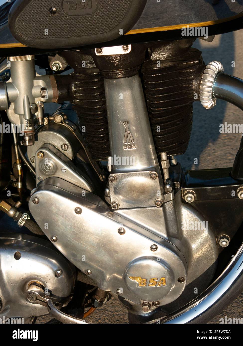1953 BSA 'Plunger' Stock Photo - Alamy