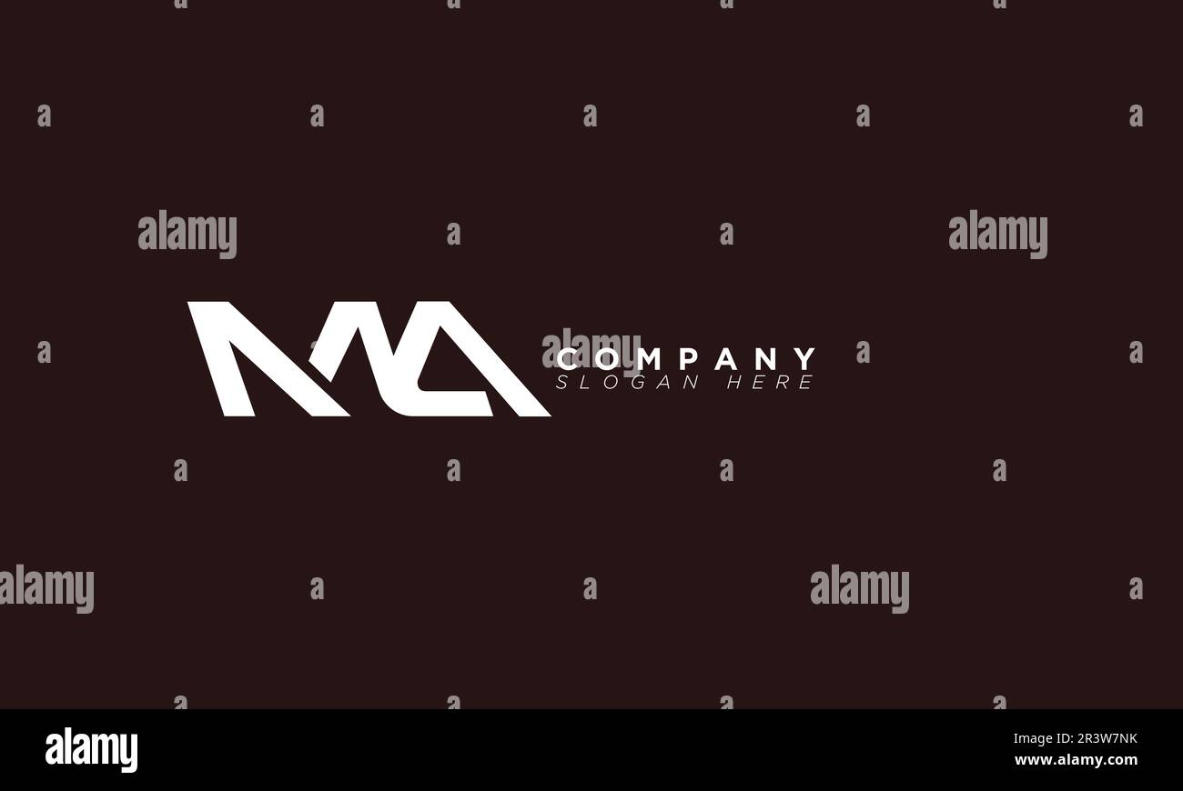MA Alphabet letters Initials Monogram logo Stock Vector Image & Art - Alamy