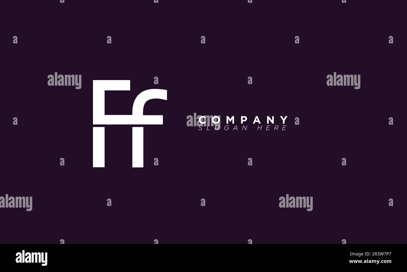FF Alphabet letters Initials Monogram logo Stock Vector Image & Art - Alamy
