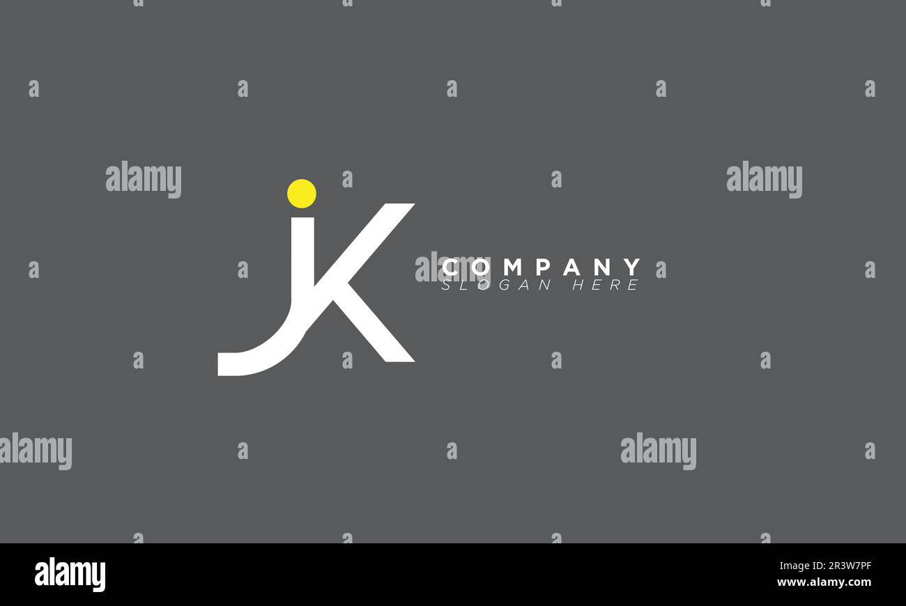 JK Alphabet letters Initials Monogram logo Stock Vector Image & Art - Alamy