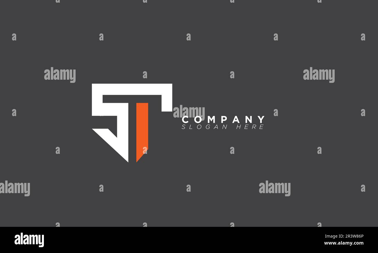 ST Alphabet letters Initials Monogram logo Stock Vector Image & Art - Alamy