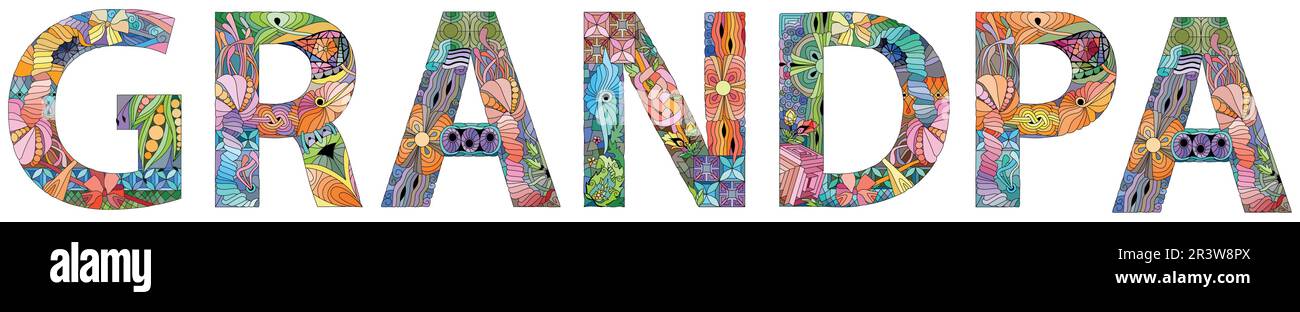 The grand papa Stock Vector Images - Alamy