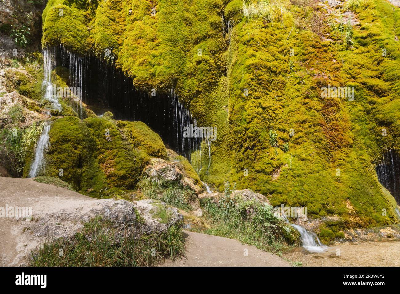 Nohn, DreimÃ¼hlen waterfall, DreimÃ¼hlen waterfall in the Kalkeifel ...