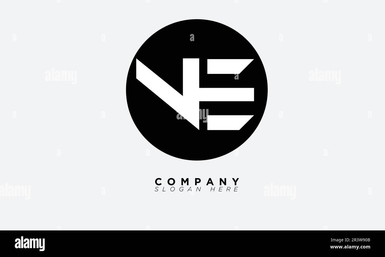 VE Alphabet letters Initials Monogram logo Stock Vector Image & Art - Alamy