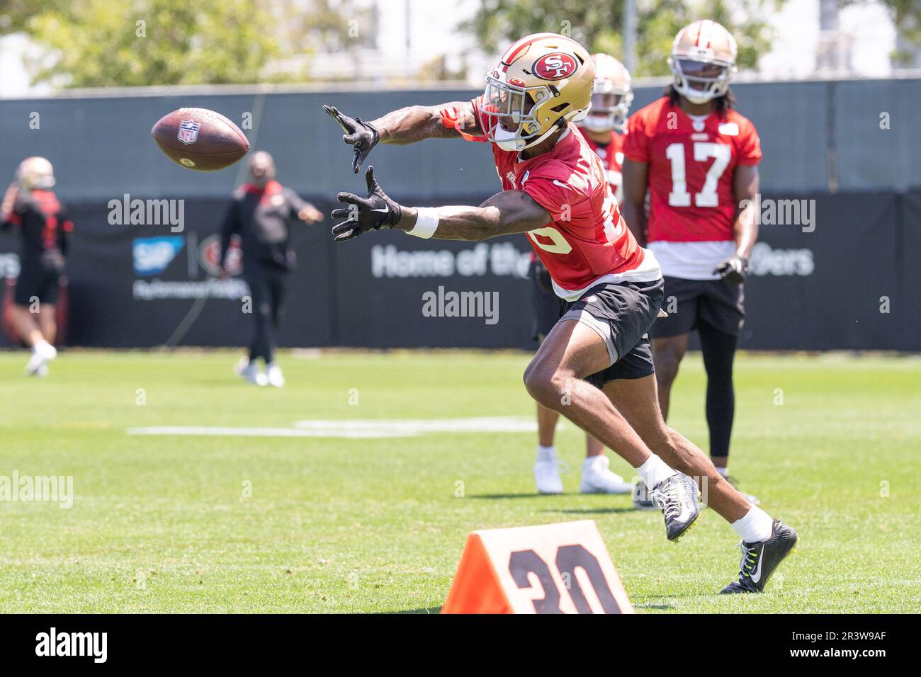 May 23, 2023; Santa Clara, California, USA; San Francisco 49ers wide ...