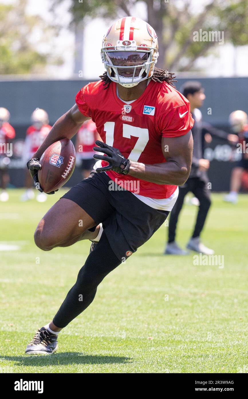 May 23, 2023; Santa Clara, California, USA; San Francisco 49ers wide ...