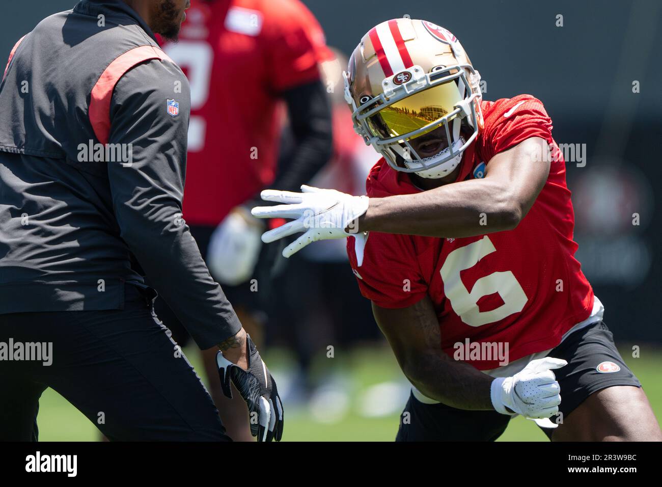 May 23, 2023; Santa Clara, California, USA; San Francisco 49ers wide ...