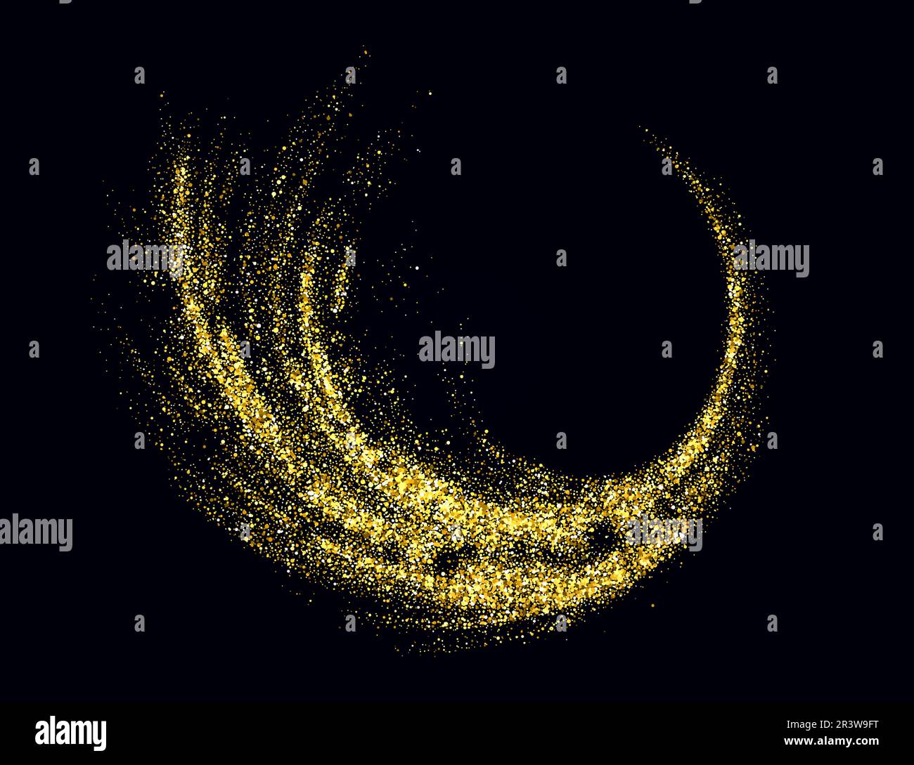 Abstract shiny gold glitter design element Stock Vector Image & Art - Alamy