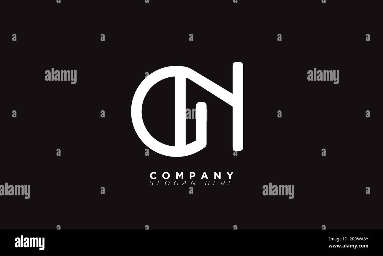 Gn alphabet Stock Vector Images - Alamy