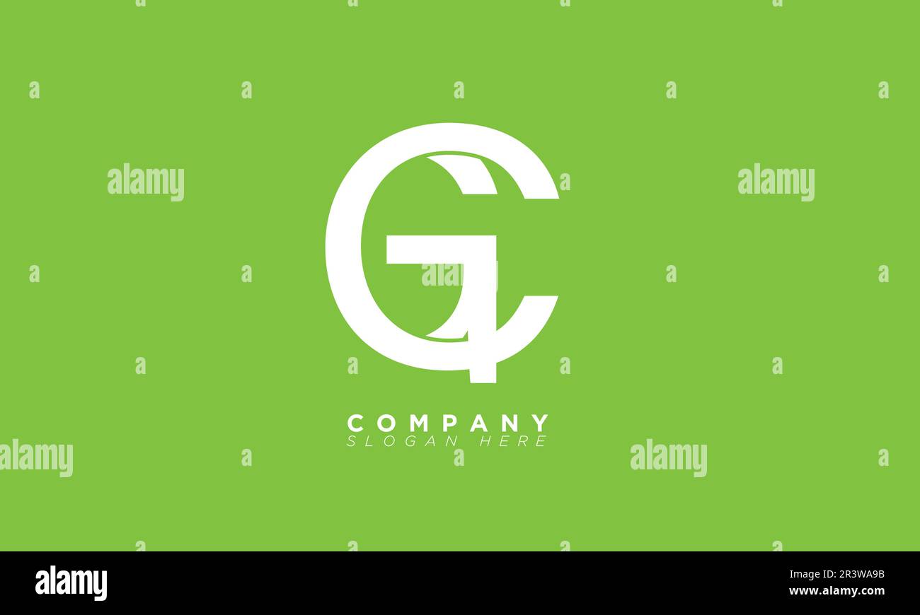 GC Alphabet letters Initials Monogram logo Stock Vector Image & Art - Alamy