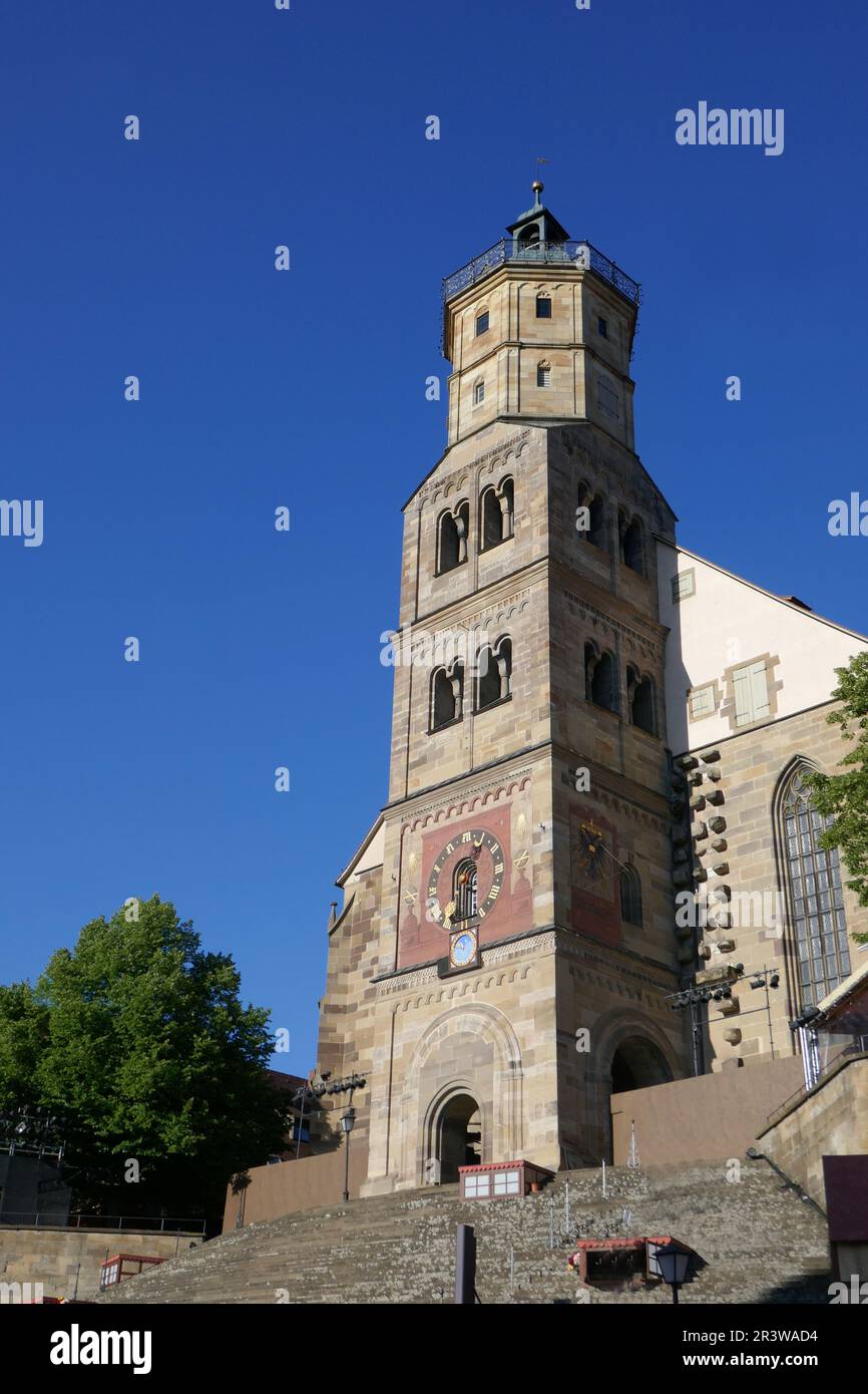 St michael in schwa bisch hall hi-res stock photography and images - Alamy