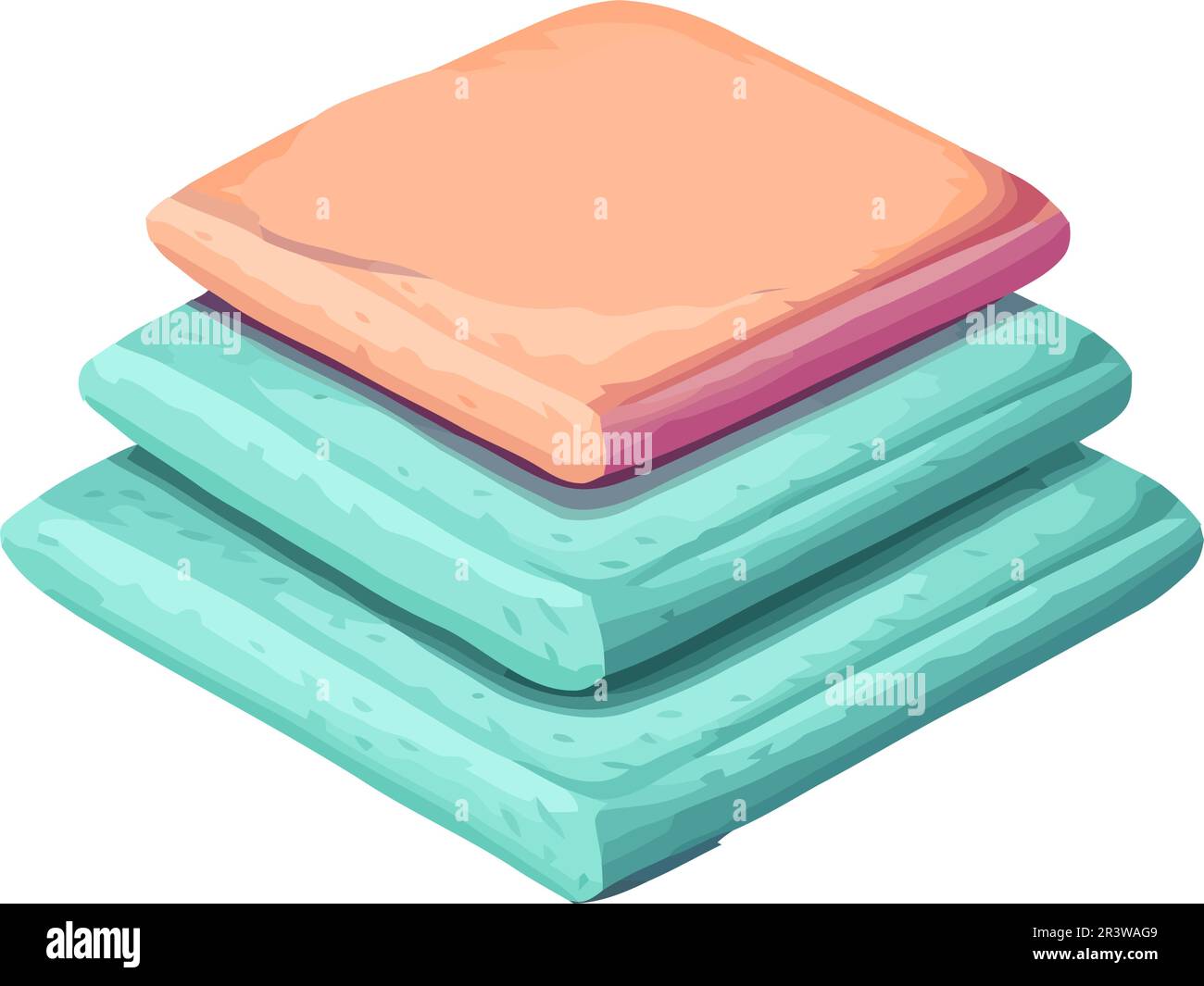 Stack cushions Stock Vector Images - Alamy