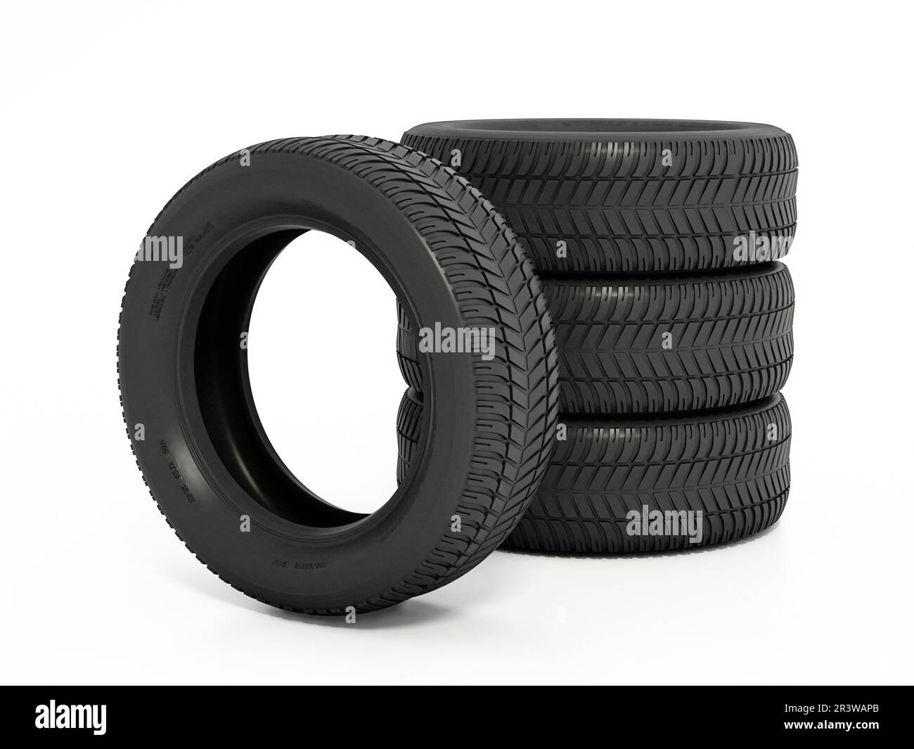 Car tyres Cut Out Stock Images & Pictures - Alamy