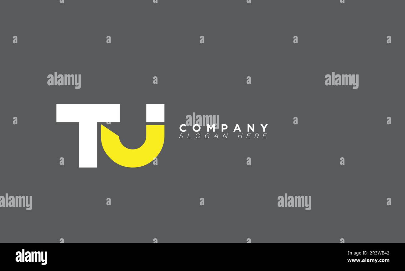 Tj letter logo Stock Vector Images - Alamy