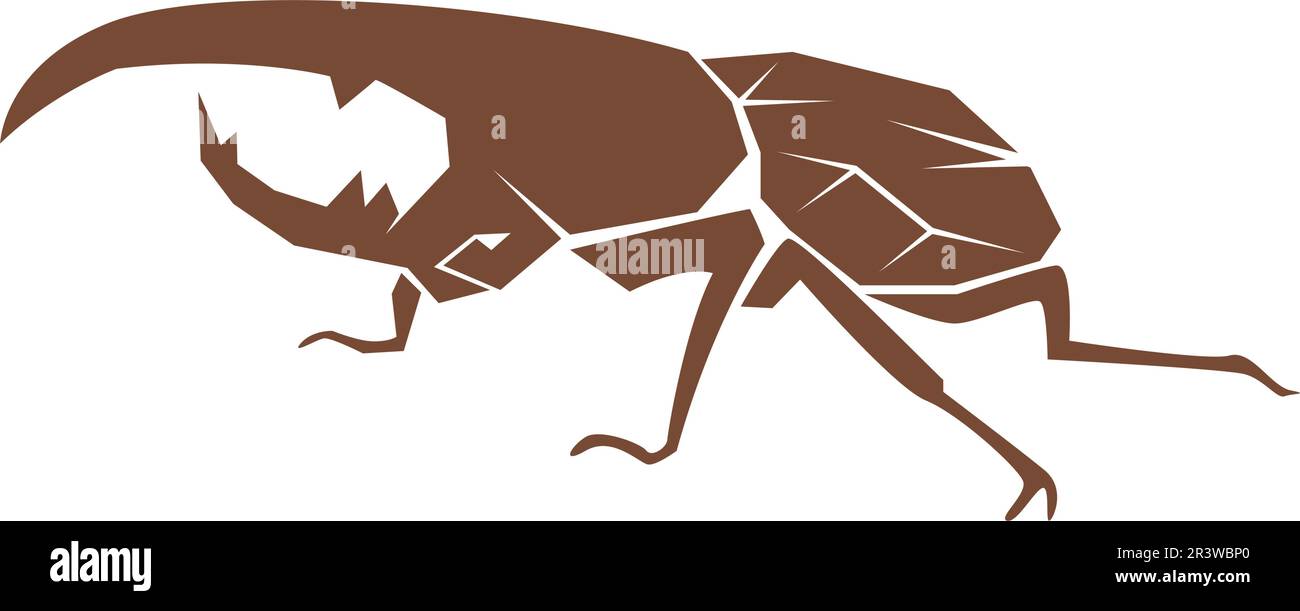 Beetle logo icon design illustration Stock Vector Image & Art - Alamy