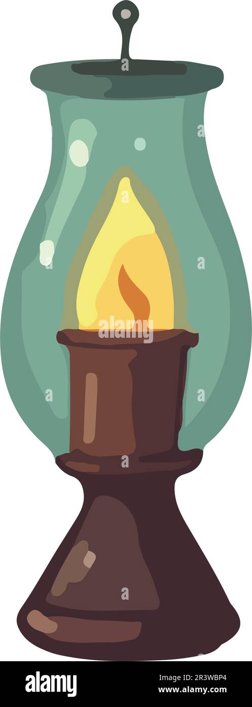 Pottery candle Stock Vector Images - Alamy