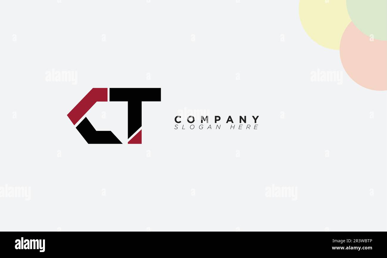 CT Alphabet letters Initials Monogram logo Stock Vector Image & Art - Alamy