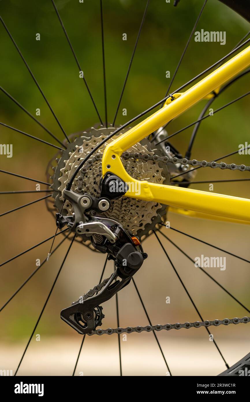 parts of an electrical bike - ebike Stock Photo - Alamy