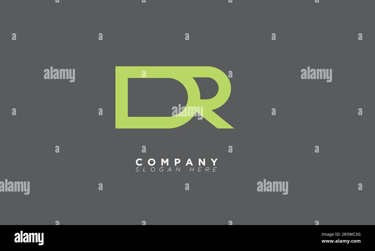 DR Alphabet letters Initials Monogram logo Stock Vector Image & Art - Alamy