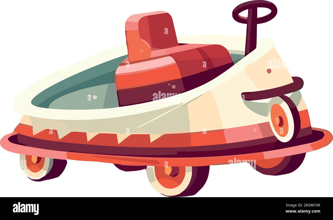 fair carnival red cart icon Stock Vector Image & Art - Alamy