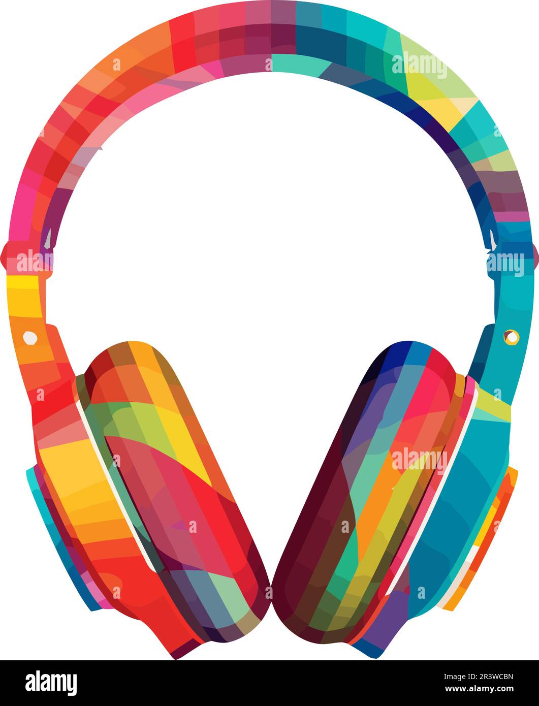 Modern headphones vector illustration Stock Vector Image & Art - Alamy