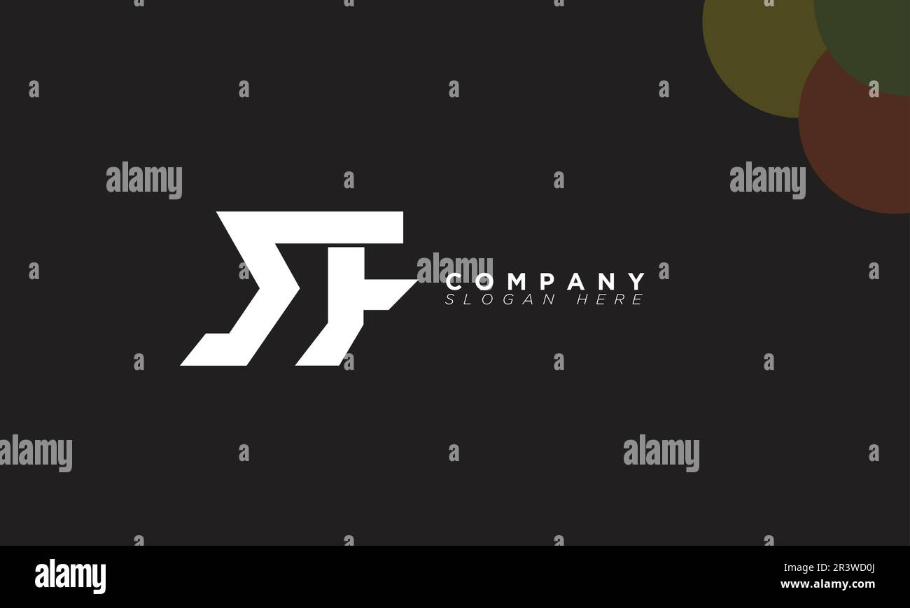 SF Alphabet letters Initials Monogram logo Stock Vector Image & Art - Alamy